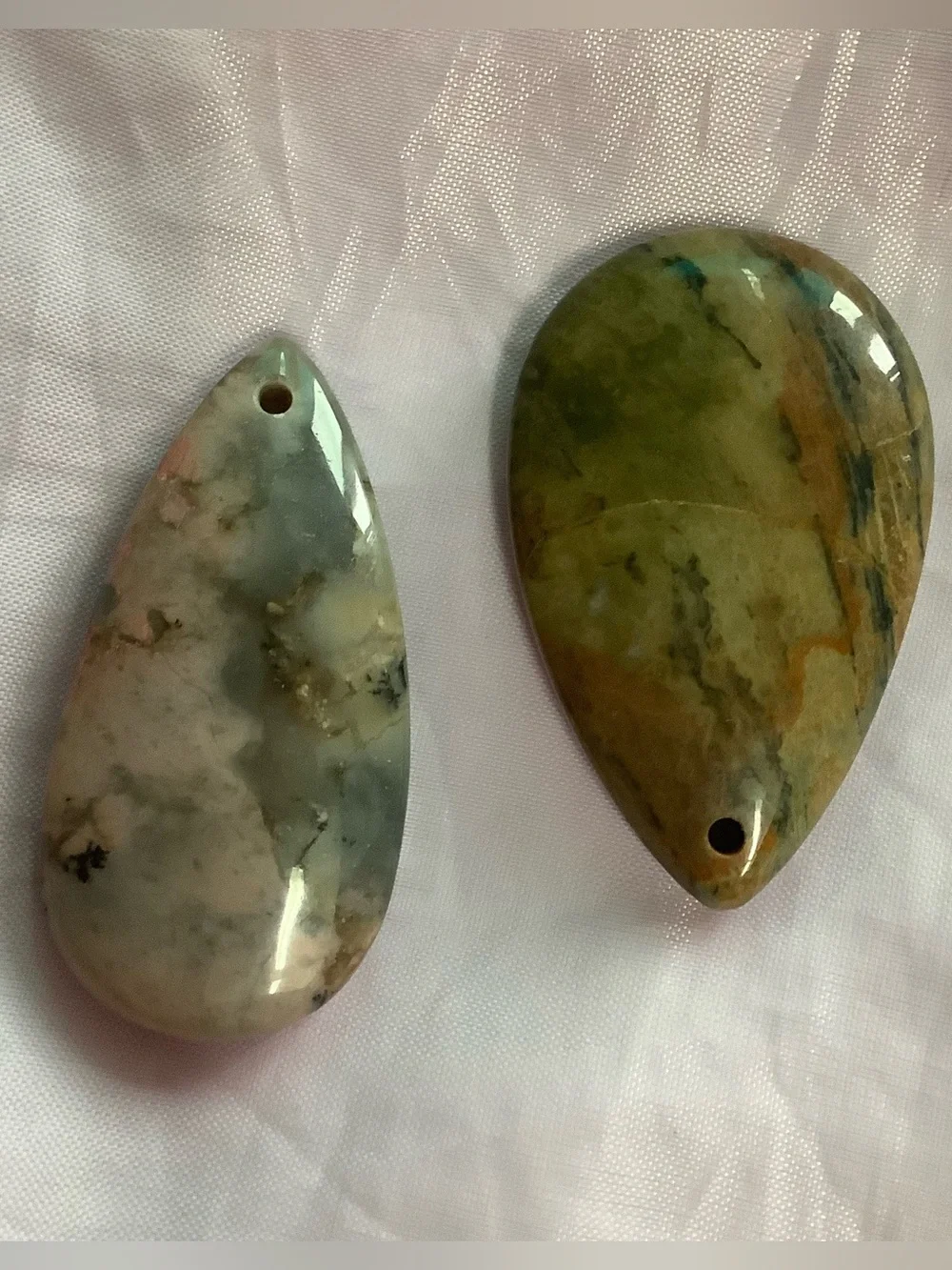 Other | 2 Pendant Or Stone From Collection Pear Shaped Cabochons | Poshmark